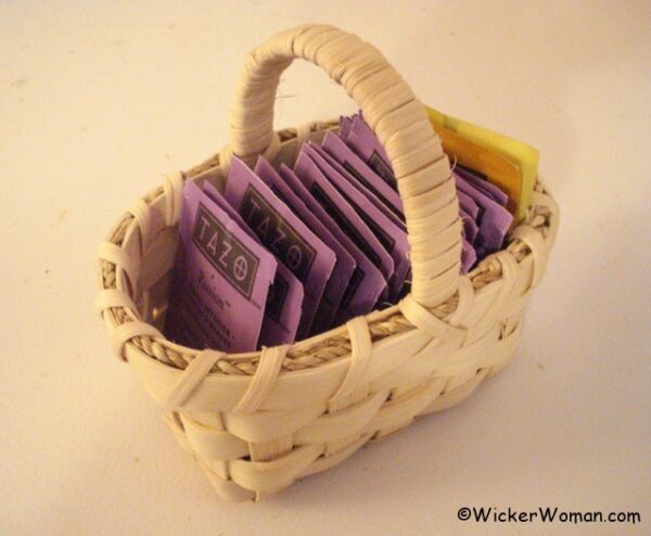 Tiny Tea Bag Basket Class Beginner Level