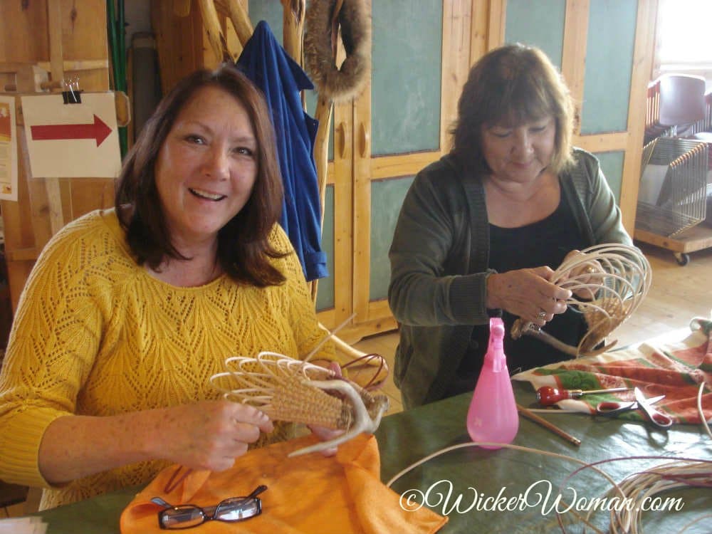 Antler basket weaving class--North House Folk School | The Wicker Woman