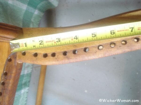 What size chair cane to use-quick and easy method