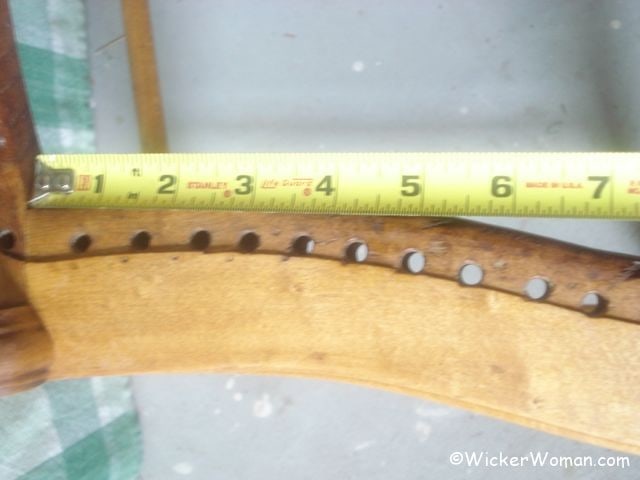 What size chair cane to use-quick and easy method