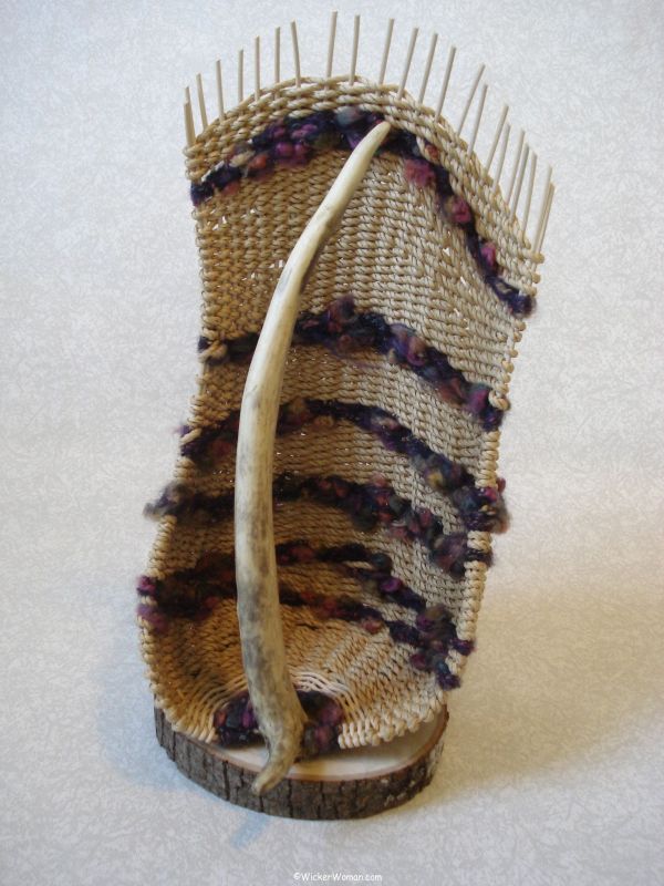 Antler Basket Sculptures by Wisconsin Artist Cathryn Peters