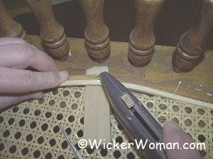 How-to Install Cane Webbing | Sheet Cane | Pressed Caning